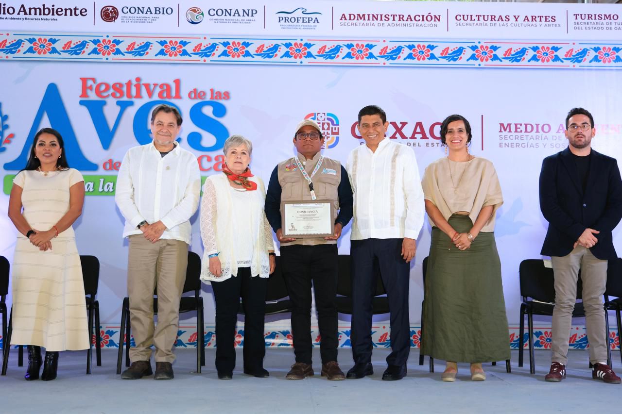 En Festival de las Aves de Oaxaca, Gobernador Salomón Jara reconoce el cuidado de la riqueza ...