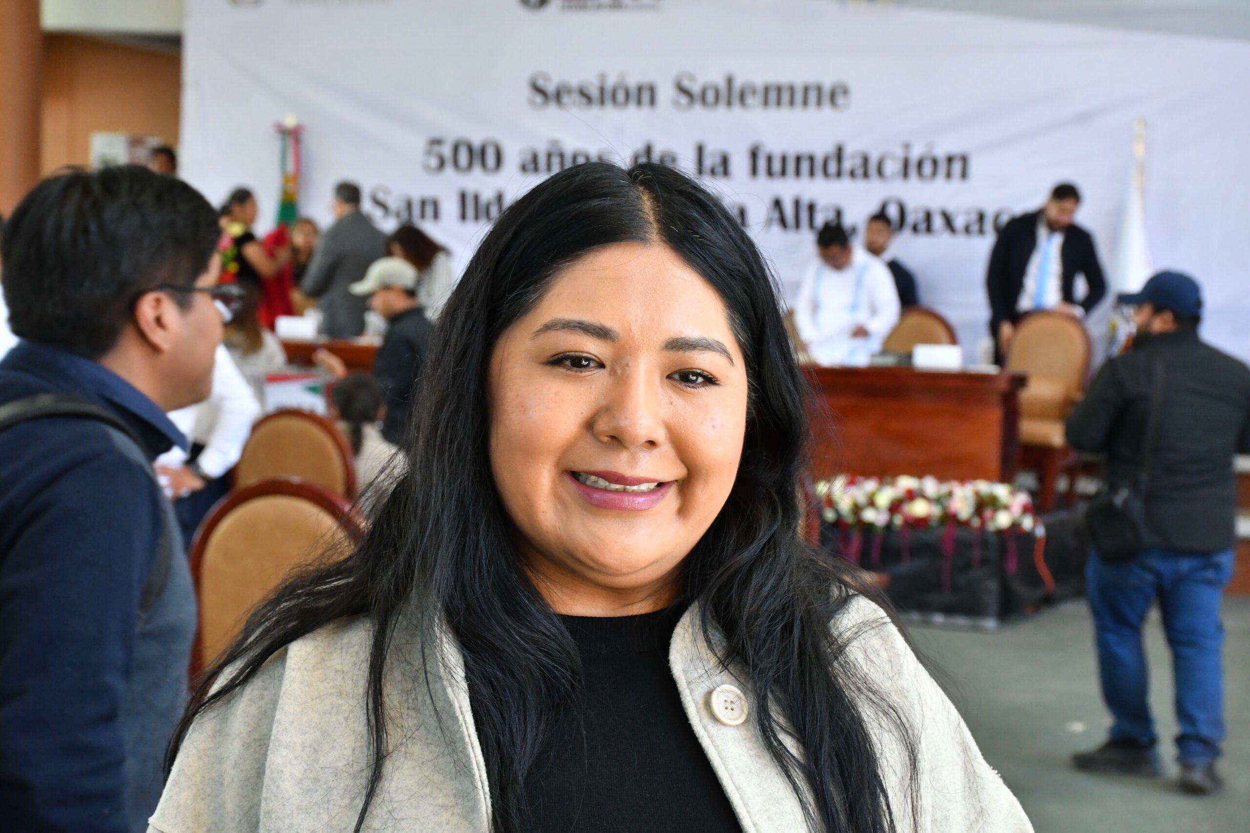 Reconoce diputada Tania Caballero Navarro a San Ildefonso Villa Alta ...